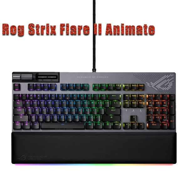 Механическая, Ножничная клавиатура ASUS Rog Strix Flare II Animate ...