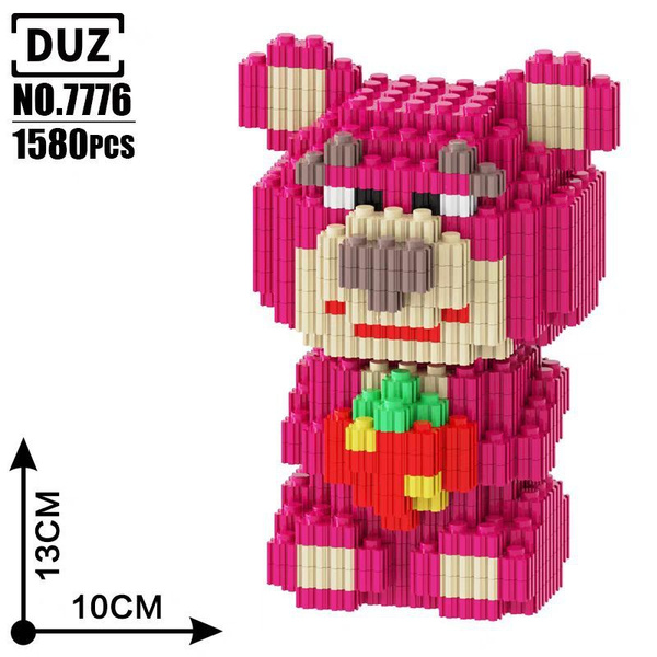 DUZ Magic Block 3D конструктор из миниблоков "Мишка Лотсо" "Дисней ...