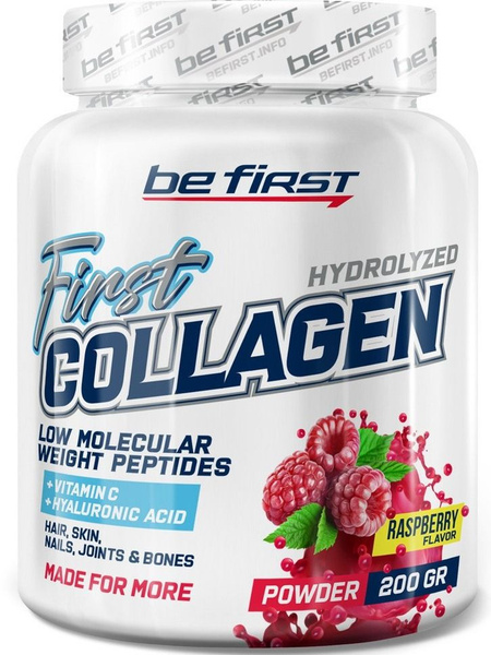 Коллаген гидролизованный Be First First Collagen + hyaluronic acid ...