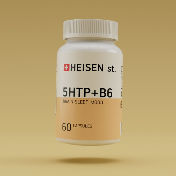 Комплекс 5-HTP 200 MG + Витамин B6 ("5-HTP + Vitamin B6") Экстракт ...