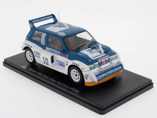 MG Metro 6R4 #10 "Austin Rover" Pond/Arthur 3 место RAC Rally 1985 ...