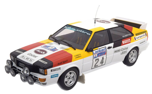 Модель коллекционная Audi quattro no 24 lombard rac rally 1982 - купить ...