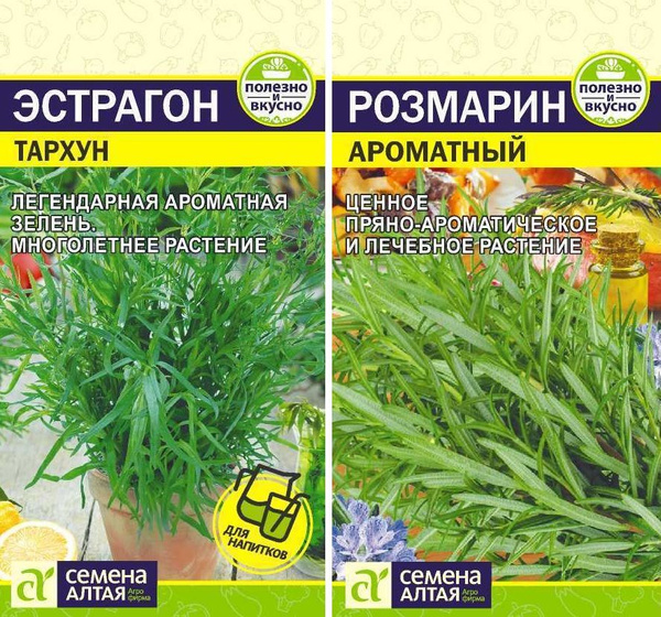 Эстрагон, Розмарин Семена Алтая зелени_Эстрагон "Тархун, Розмарин ...