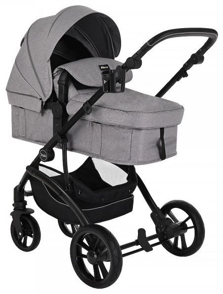 Коляска универсальная 2 в 1 Pituso Mikki, серый купить на OZON по низкой цене (1715301132)