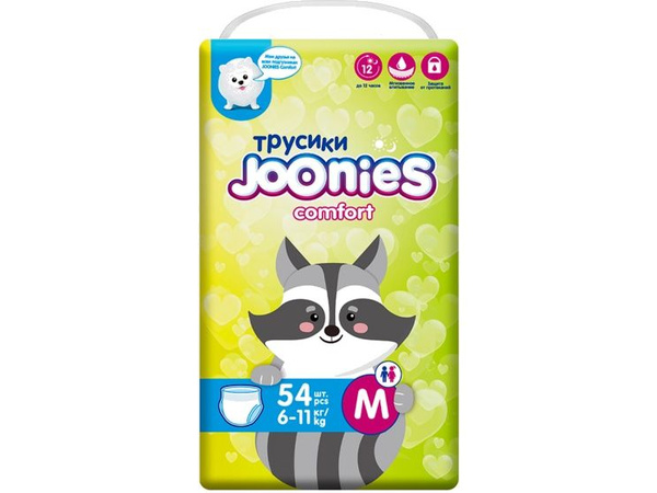 Подгузники-трусики JOONIES Comfort 6-11 кг купить на OZON по низкой ...