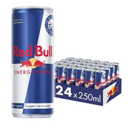 Red Bull / Энергетический напиток Red Bull, 24 шт х 250 мл - купить с ...