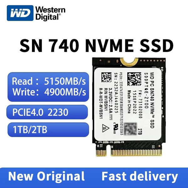 2 ТБ Внутренний SSD-диск Western Digital SN740 (SN740 (2230)) - купить ...