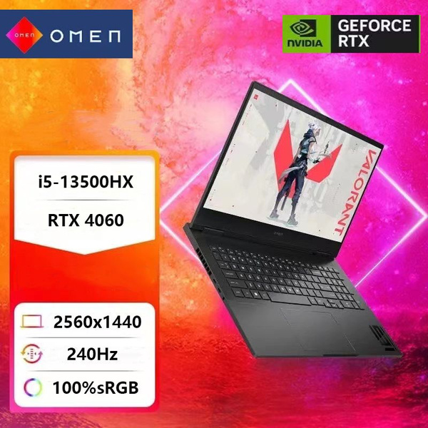 Игровой ноутбук HP OMEN 9 Intel Core i5-13500HX 16 ГБ 16 ГБ, черный купить c доставкой на OZON ...