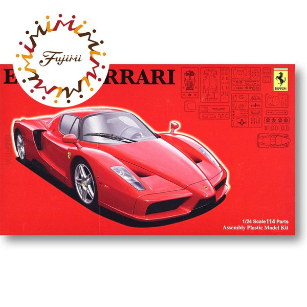 Сборная модель Машинка Fujimi-123341 1/24 Ferrari Enzo DX Edition with ...
