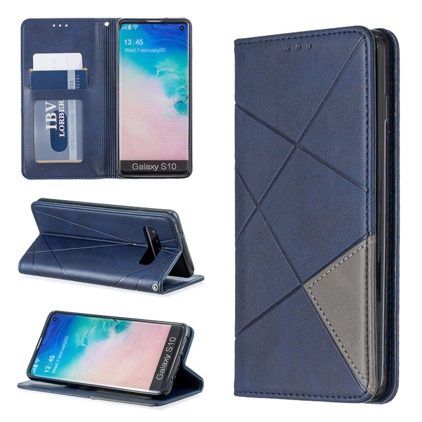 Чехол книжка для Samsung Galaxy S10 / Самсунг C10 противоударный ...