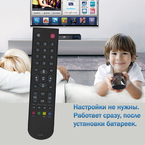 Пульт для телевизора Telefunken TF-LED28S18 - купить с доставкой по ...