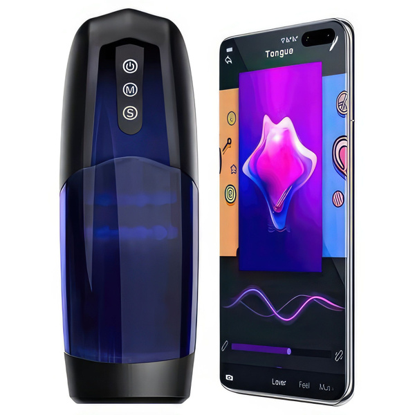 Интерактивный смарт-мастурбатор с функцией толчков и эффектом всасывания Magic Motion Xone ...