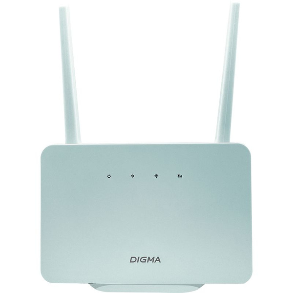 Роутер Digma D4GHMAWH, белый купить по низкой цене с доставкой в ...