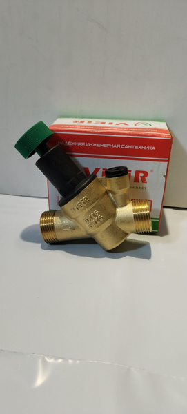 Редуктор давления мембранный под манометр 1/2 Vieir BL765 - купить в интернет-магазине OZON по ...