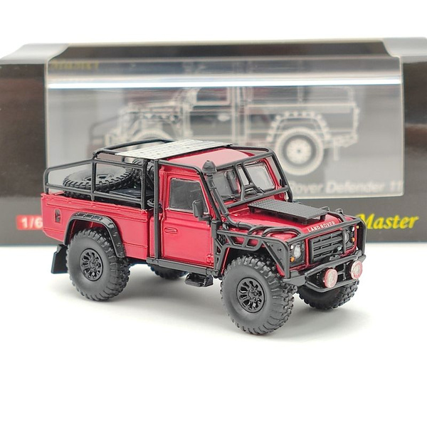 Машинка модель Master 1:64 Land Rover Defender Big Wheel Modified Buggy ...