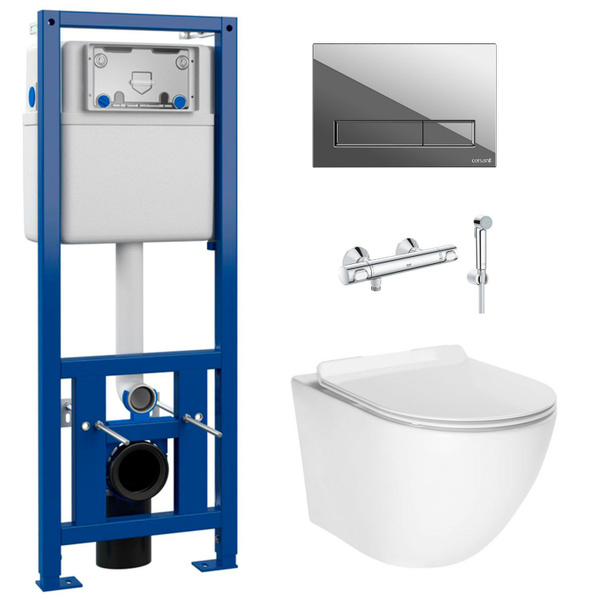 Комплект (унитаз + инсталляция) Cersanit, cersLinkPro.BlickHGL.COMFORT ...