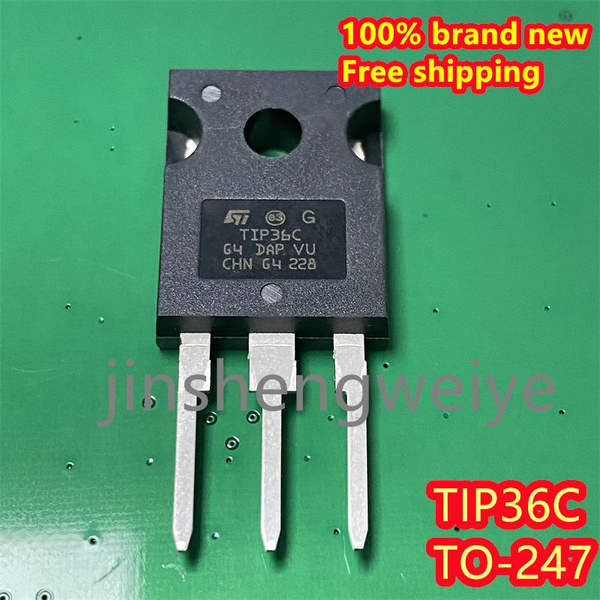 TIP36C/TIP35C 1 пара транзисторов BJT NPN PNP в наличии - купить с ...