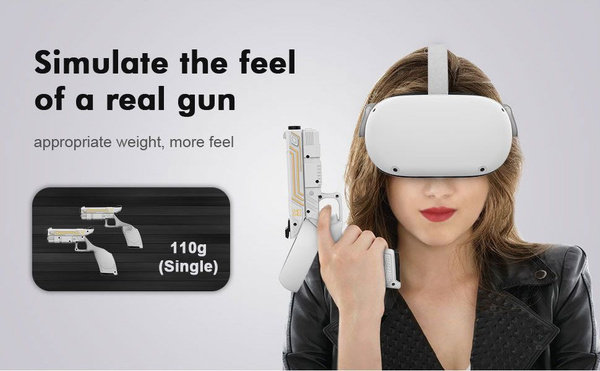 VR-аксессуар Oculus VR G-un - купить по выгодным ценам в интернет-магазине OZON (1368861067)