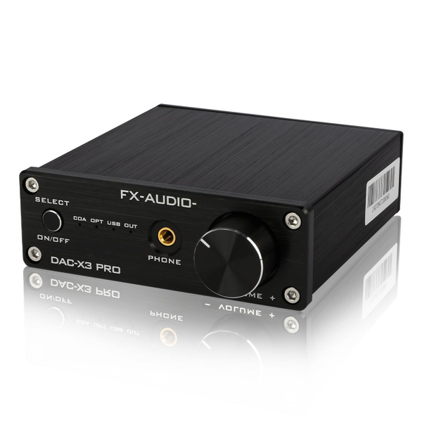 Цифро-аналоговый преобразователь FX-AUDIO, DAC-X3PRO, DAC-X3 PRO 黑色 ...