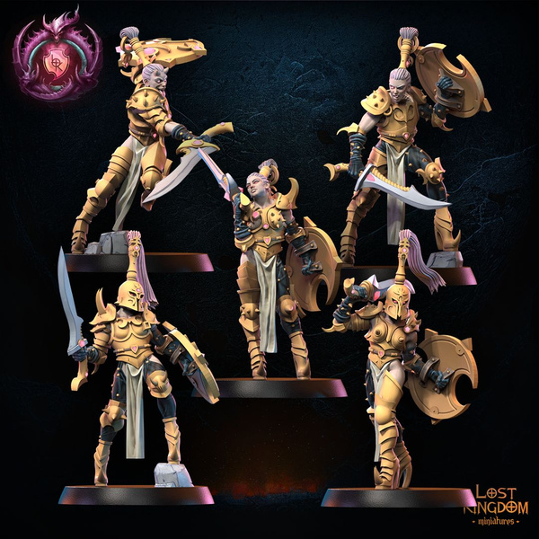 Миниатюры для Warhammer Age Of Sigmar / Warhammer Fantasy Battles: 10 ...