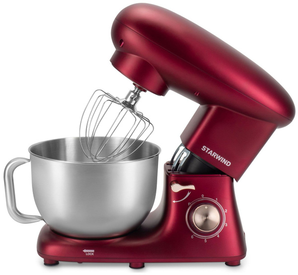 Планетарный Миксер STARWIND SPM7170, гранатовый, 1600 Вт - купить по низким ценам в интернет ...