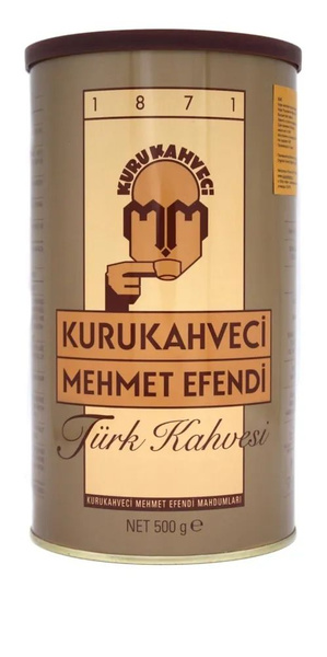 Молотый турецкий кофе KURUKAHVECI MEHMET EFENDI, 500 гр./Мехмет Эфенди ...