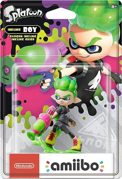 amiibo фигурка Nintendo Inkling Boy Мальчик Splatoon Коллекция - купить ...