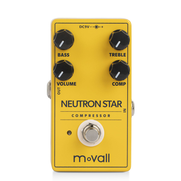 Педаль эффектов для электрогитары и бас-гитары Movall MP-109 Neutron Star Compressor - купить с ...