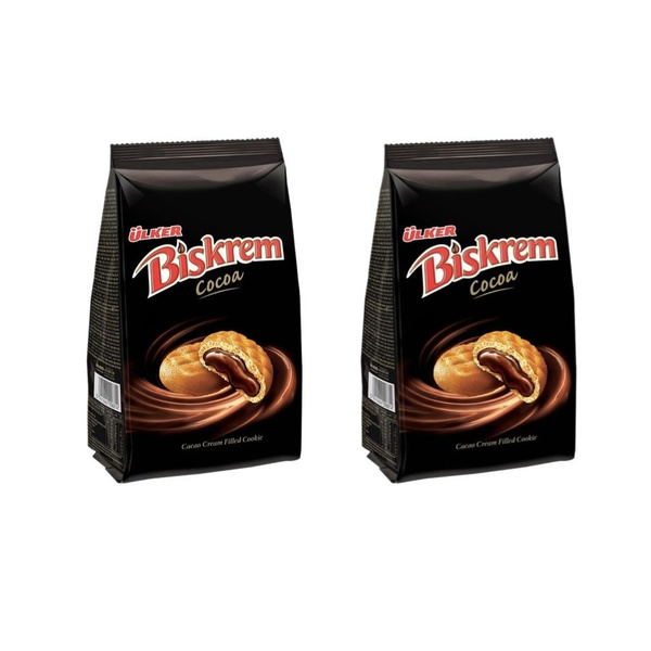 Печенье Ulker Biskrem Cocoa, 180 г х 2 шт - купить с доставкой по ...