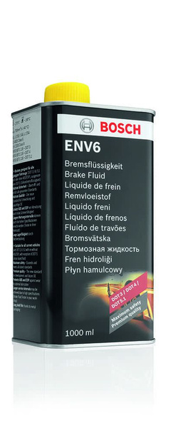 Жидкость тормозная Bosch BoschEnv6-1L DOT 5.1 - купить по доступной ...