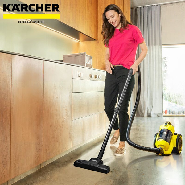Бытовой пылесос Karcher VC 3 Plus *CN, желтый - купить по низким ценам ...