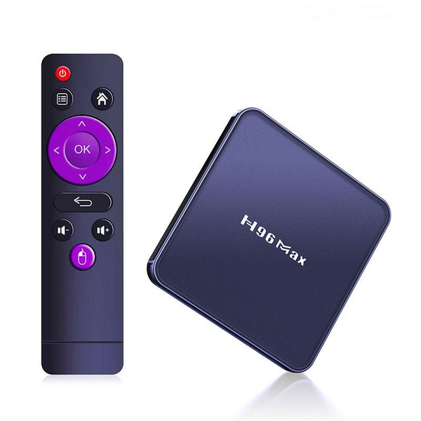 Медиаплеер H96 MAX V12, RJ-45 Ethernet, HDMI, USB, бежевый, Android ...