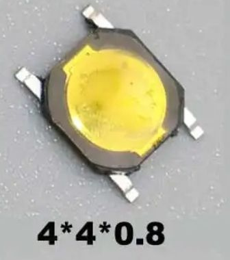 Кнопка тактовая SMD 4*4*0,8 мм 1шт - купить с доставкой по выгодным ...