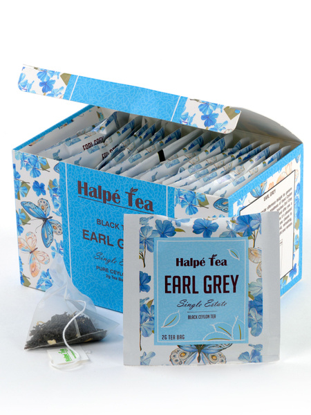 Чай черный Эрл Грей Earl Grey (20 пирамидок) HALPE TEA - купить с ...