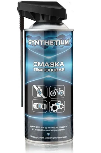 Характеристики SYNTHETIUM Смазка Тефлоновая, 520 мл подробное описание ...