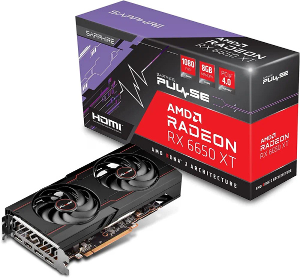 Видеокарта Sapphire Radeon RX 6650 XT, 8 ГБ GDDR6 - купить по низким ...