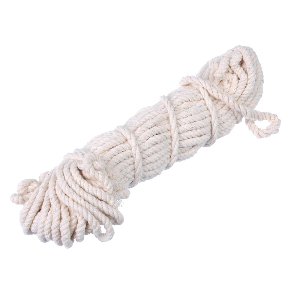 Веревка бельевая, х/б, витая узбекская, 15м x d4мм - купить по ...