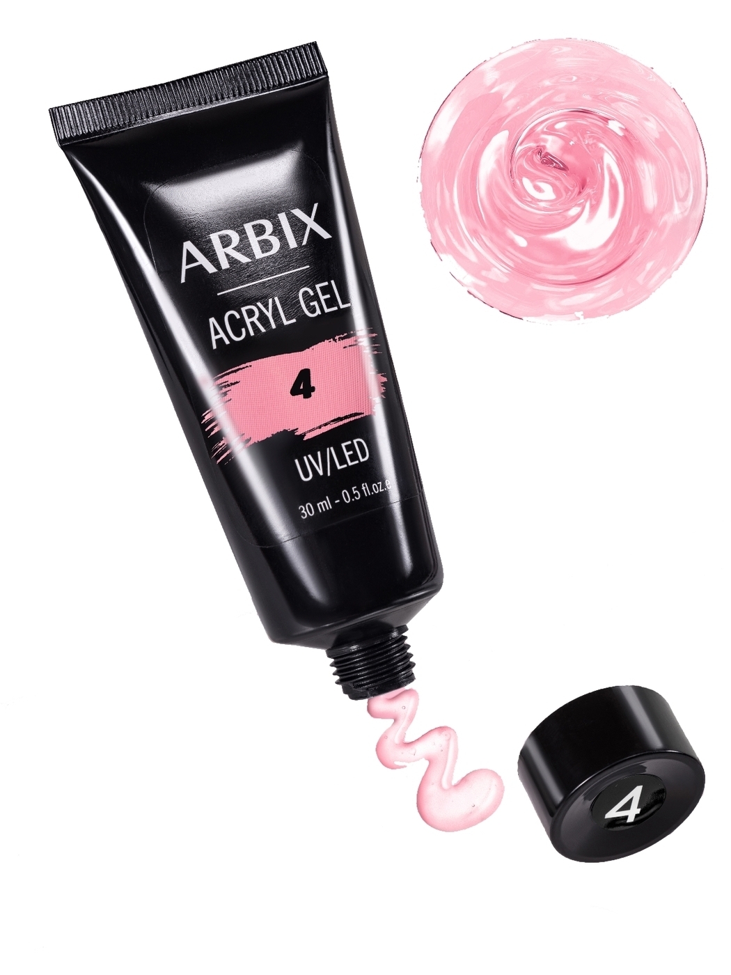 Arbix Acryl Gel №4. Акригель (полигель) для наращивания и укрепления ...