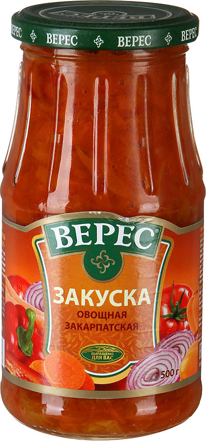 Закуска Верес закарпатская овощная купить на OZON по низкой цене ...