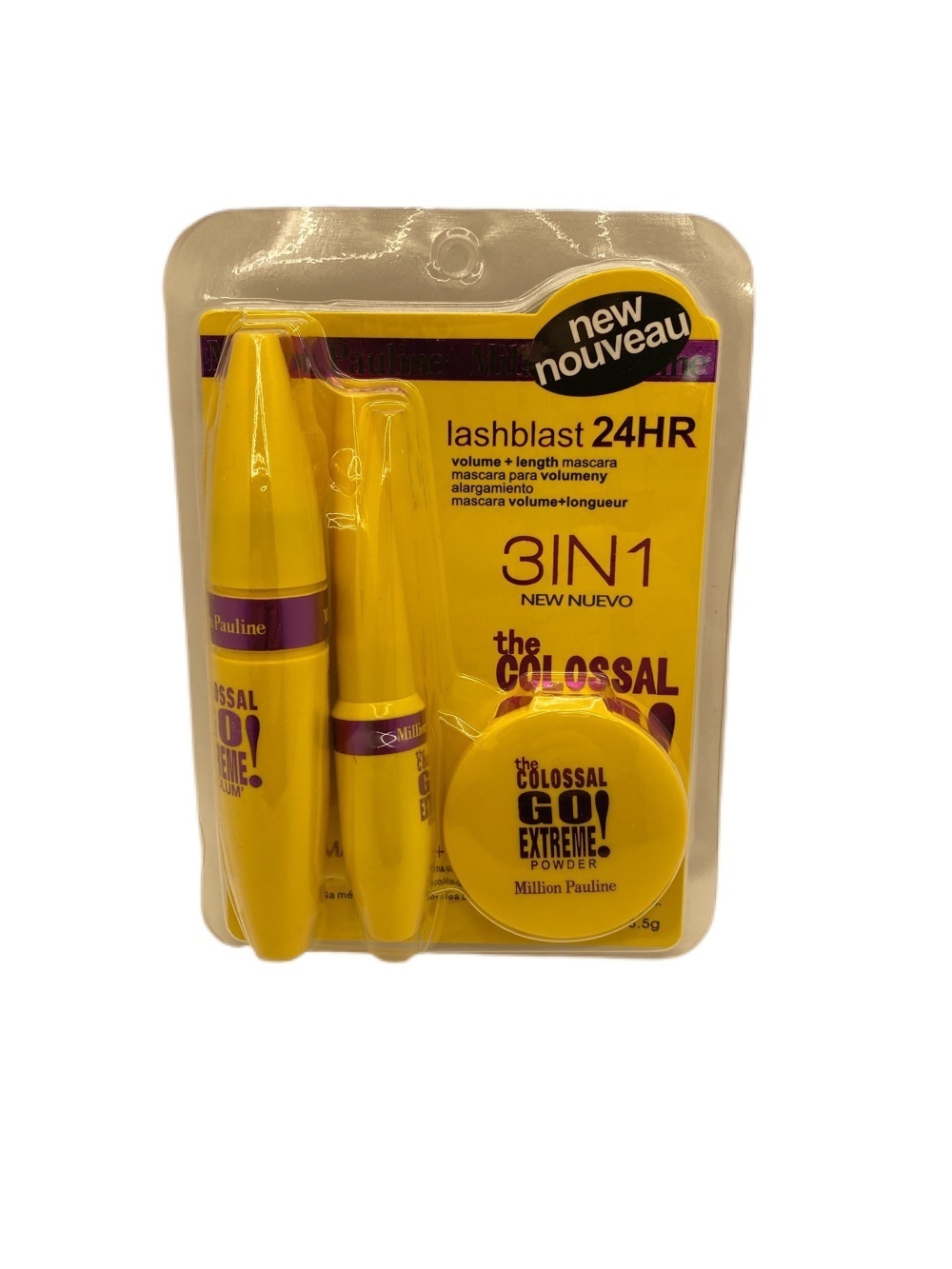 Ali cosmetics Набор для макияжа Million Pauline 3 в 1 The Colossal Go ...