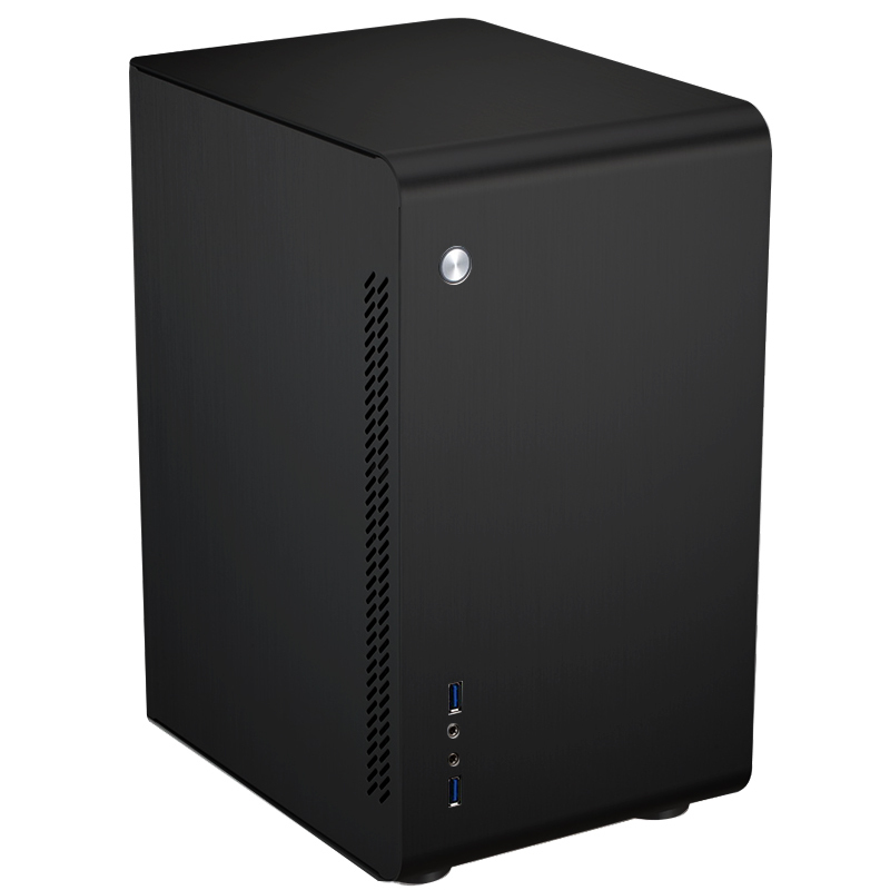 Корпус JONSBO U1 PLUS Black без БП, боковая панель из закаленного ...