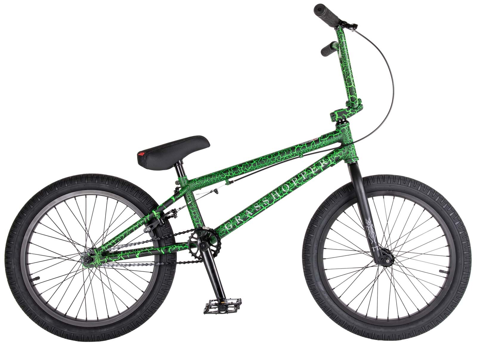 Велосипед BMX Tech Team Grasshopper 20" 2021 зеленый - купить по ...