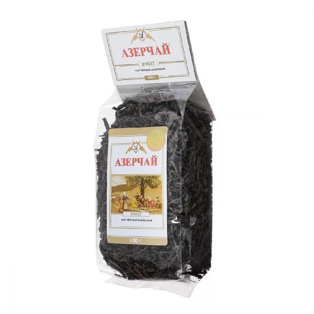 Чай листовой черный Азерчай БУКЕТ крупнолистовой, 90 г - купить с ...