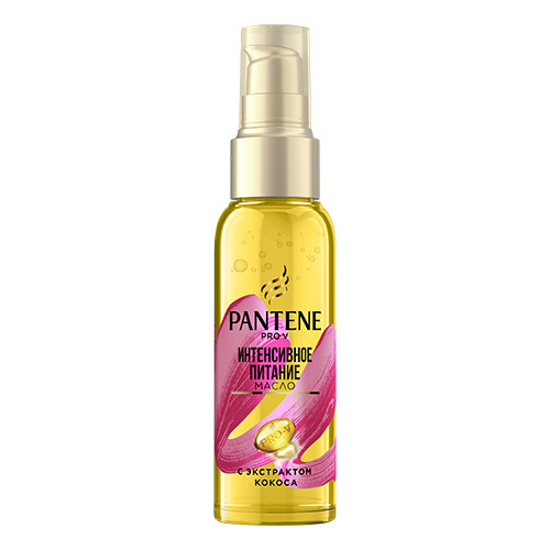 Масло для волос PANTENE PRO-V ИНТЕНСИВНОЕ ВОССТАНОВЛЕНИЕ с кокосом 100 ...