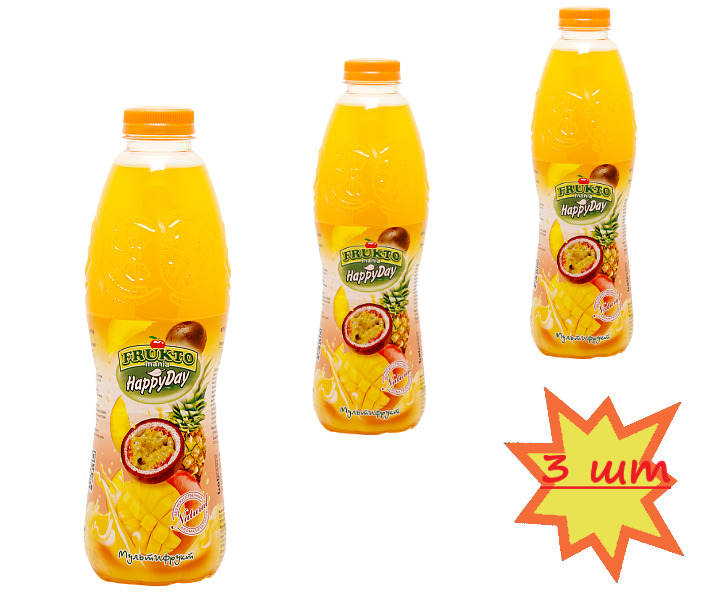 Напиток "Fruktomania" Happy Day ( вода + сок фруктов) безалкогольный ...