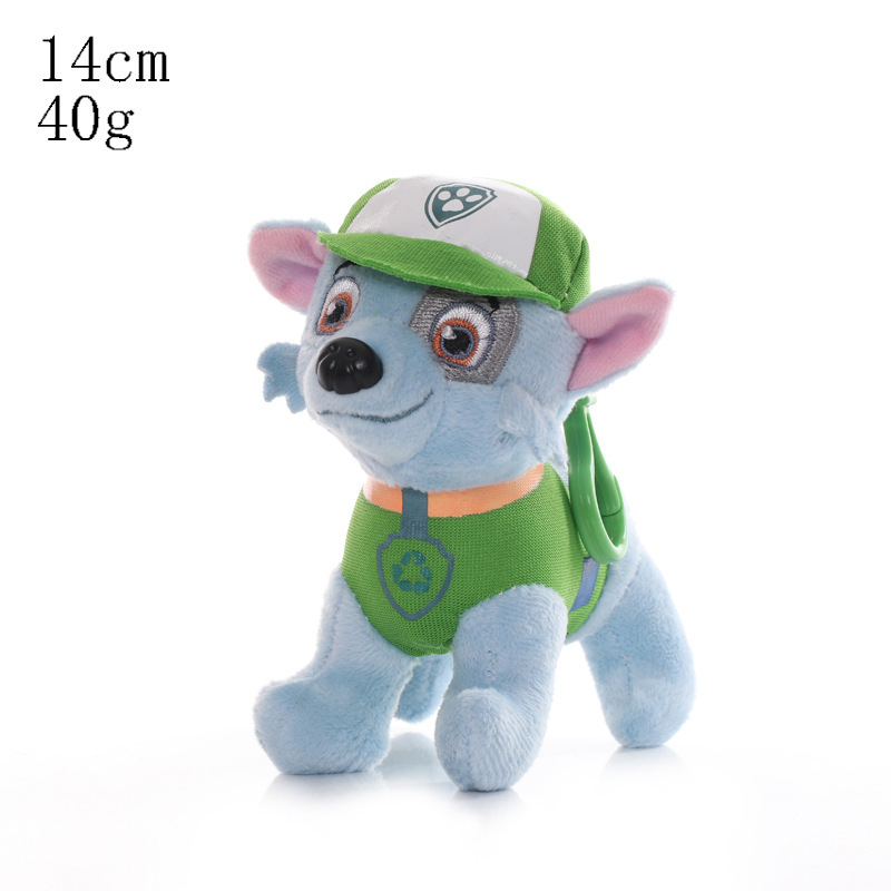 Мягкая игрушка Paw Patrol Щенячий патруль Рокки 14cm зеленый — купить в ...