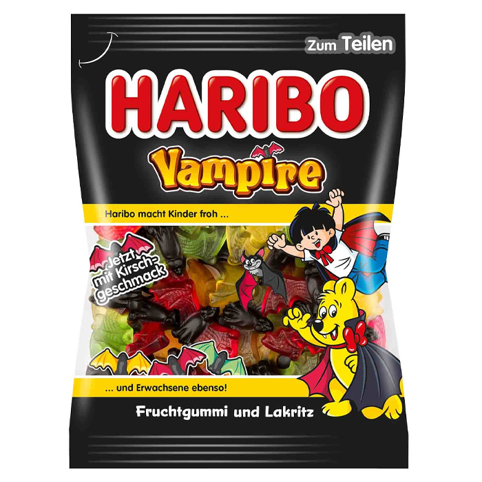 Жевательный мармелад Haribo Vampire - вампиры (Германия), 200 г ...