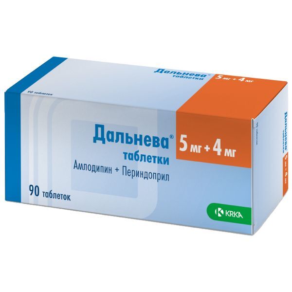 Дальнева таблетки 5мг+4мг 90шт — купить в интернет-аптеке OZON ...
