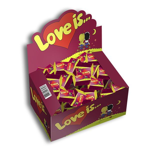 Коробка Жвачек Love Is – купить в интернет-магазине OZON по низкой цене
