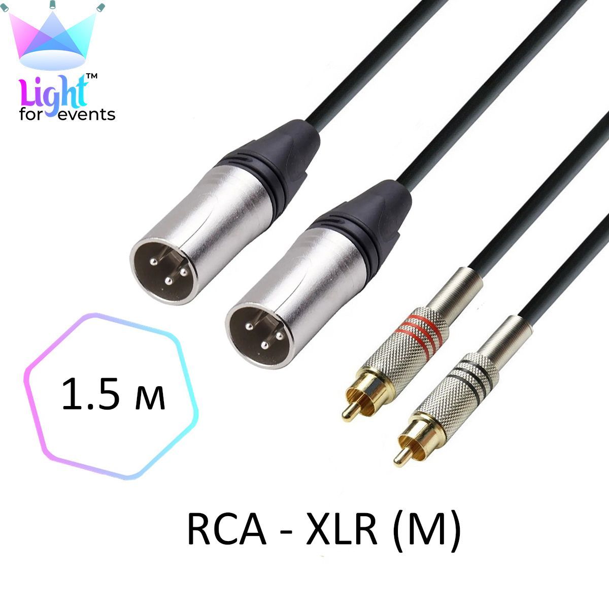 Кабель Xlr Тюльпан – купить в интернет-магазине OZON по низкой цене